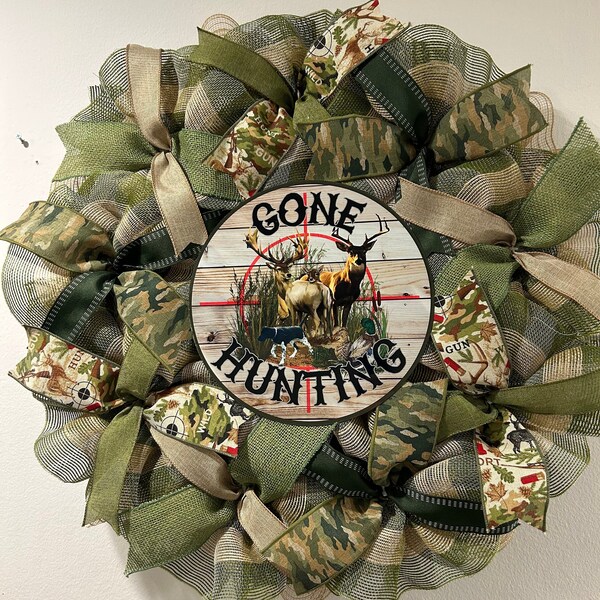 Hunting Wreath - Etsy