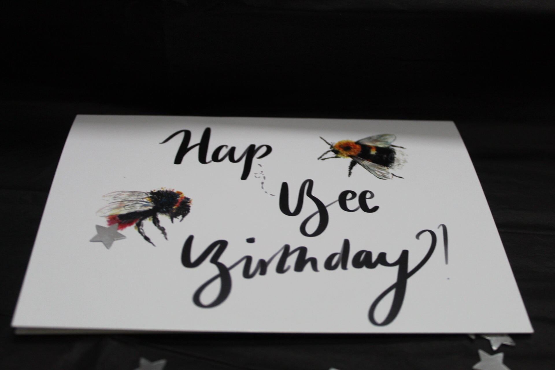 HAP-BEE Birthday Card - Etsy UK