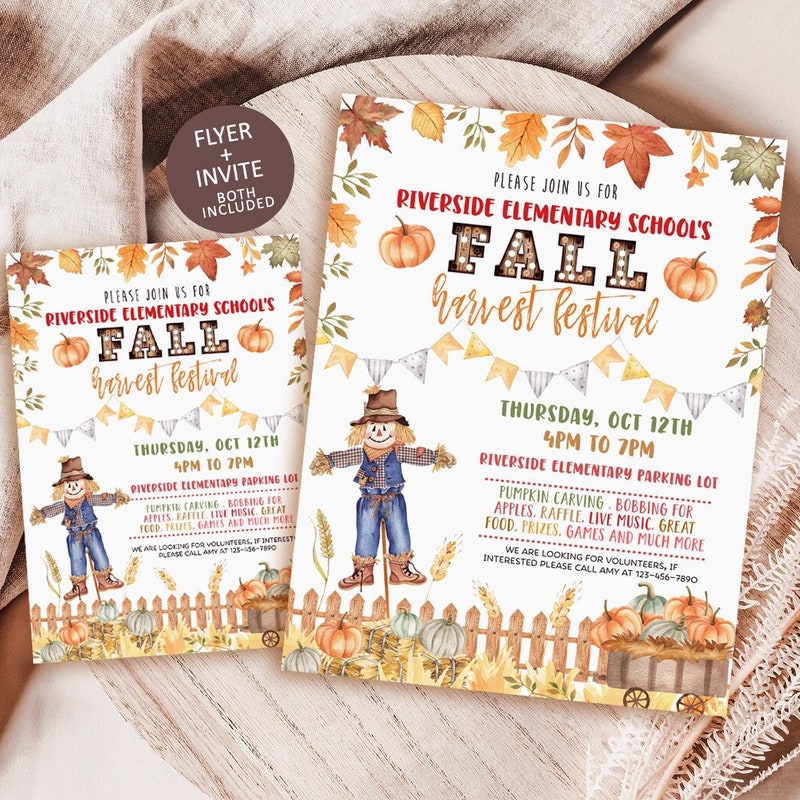 Event Flyer Fall Festival - Etsy