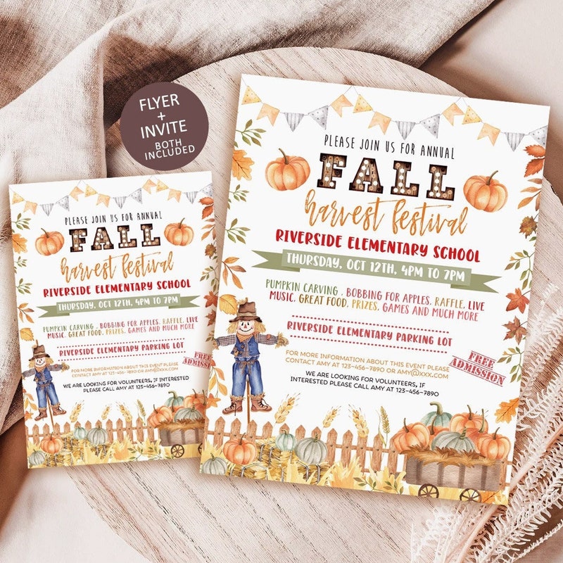 Fall Festival Signs - Etsy