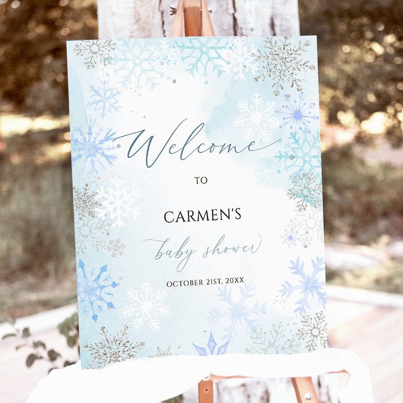 Large Welcome Winter Signs - Etsy
