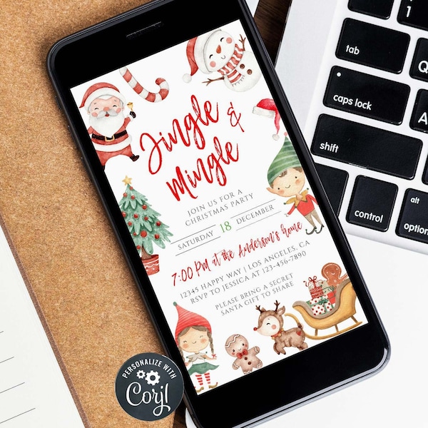 Digital Party Invite Etsy