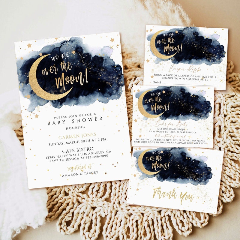 Moon Baby Shower - Etsy