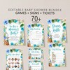 Dinosaur Baby Shower Games Bundle, Dino Baby Shower Game Pack ...