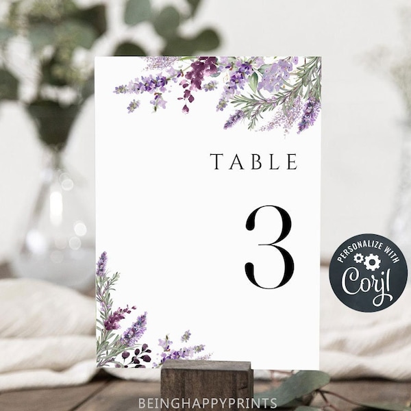 Table Card - Etsy