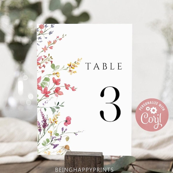 Green Table Number - Etsy