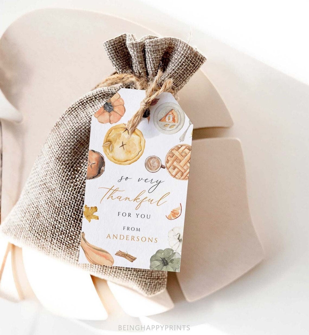 Thanksgiving Tags, Thanksgiving Printable Tag, Printable Thanksgiving ...