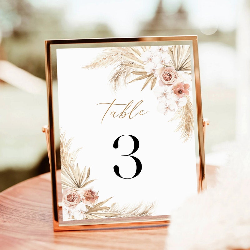 Rustic Table Numbers - Etsy
