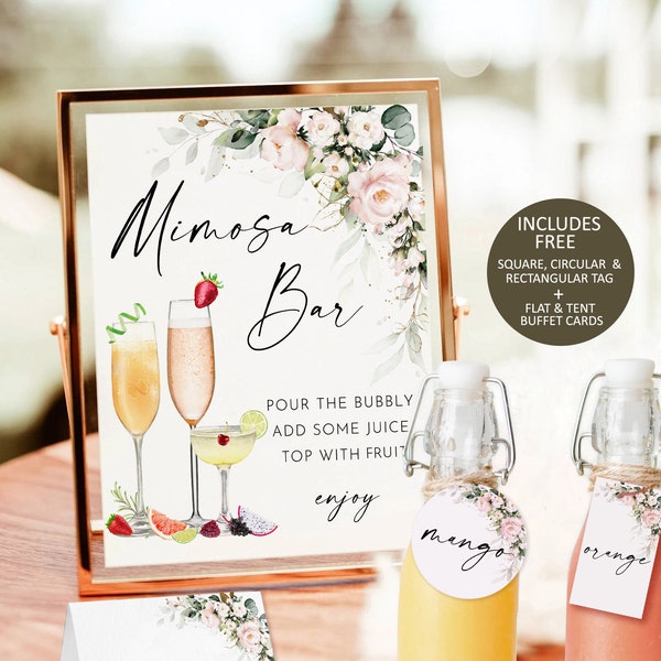 Mimosa Bar - Etsy