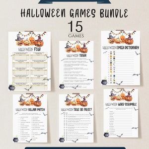 Editable Blue A Little Boo Baby Shower Games Bundle, Boy Halloween Baby ...