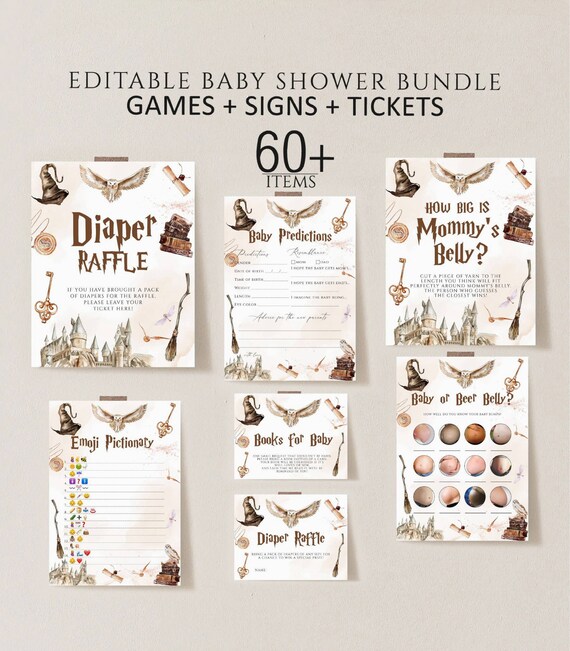 Stationery Printable Baby Shower Signs Template Wizard Baby Shower ...