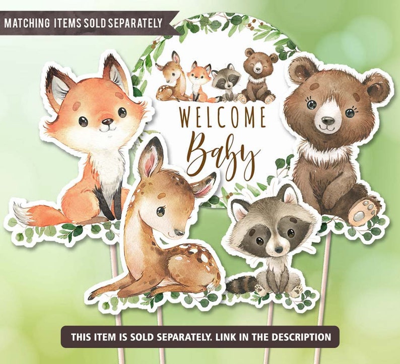 Woodland Baby Shower Games Bundle Woodland Animals Baby Shower - Etsy