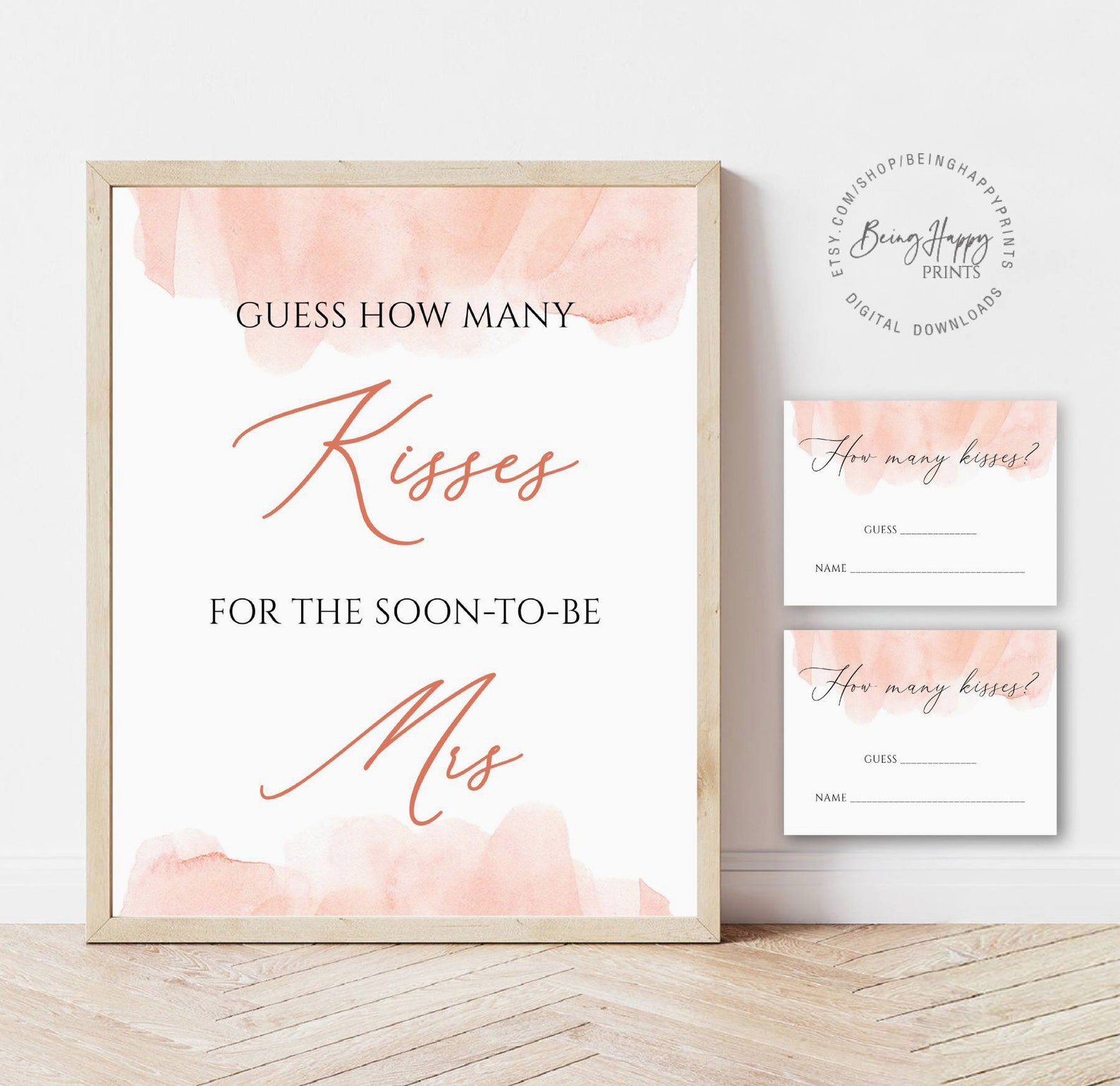 Pink Swash Bridal Shower Games Printable Bridal Shower Games - Etsy