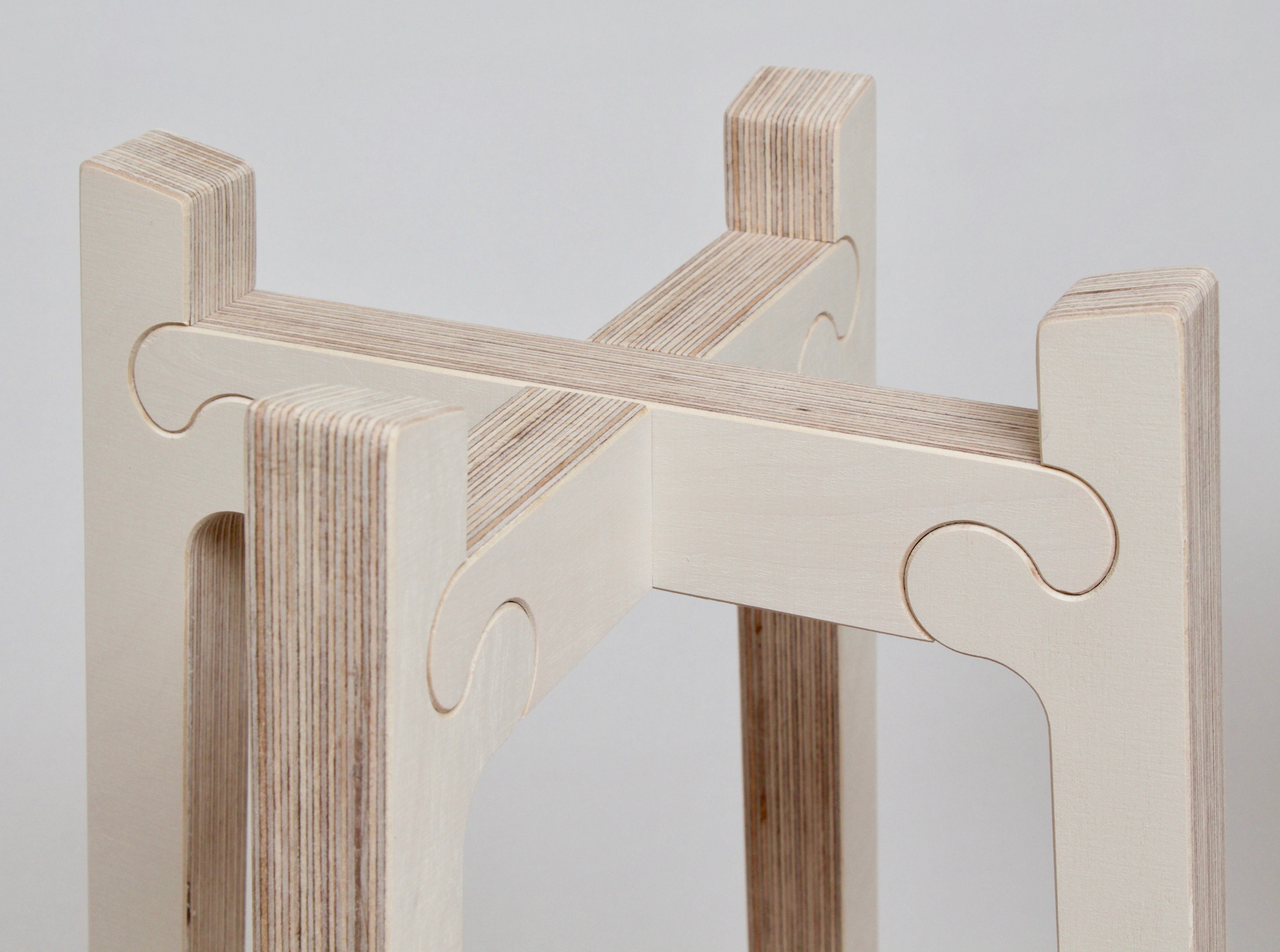 Plywood Plant Stand 3 Sizes - Etsy