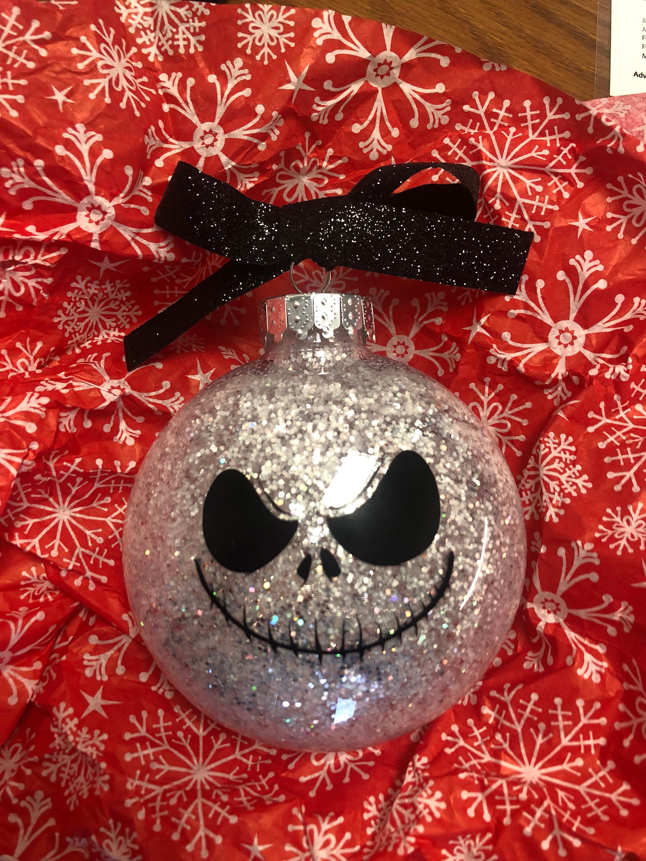 Jack Skellington Ornament - Etsy