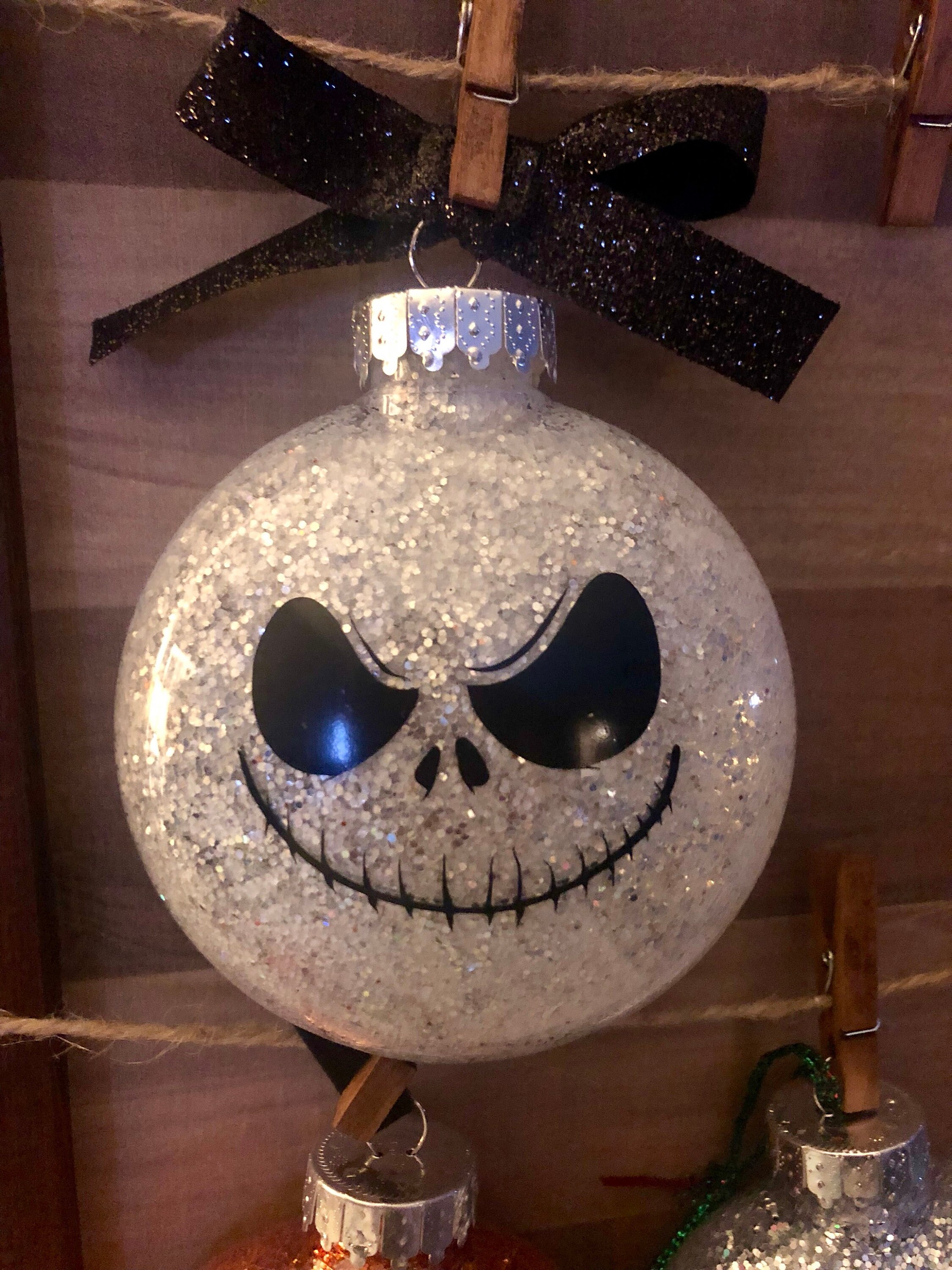 Jack Skellington Ornament - Etsy