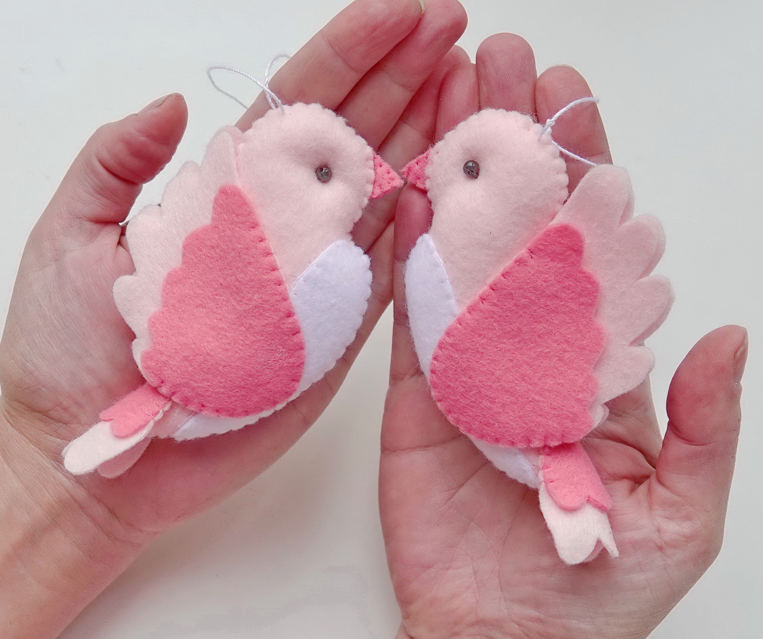 PDF Bird Pattern Easter Decor Felt Bird Pattern Easy Pattern - Etsy