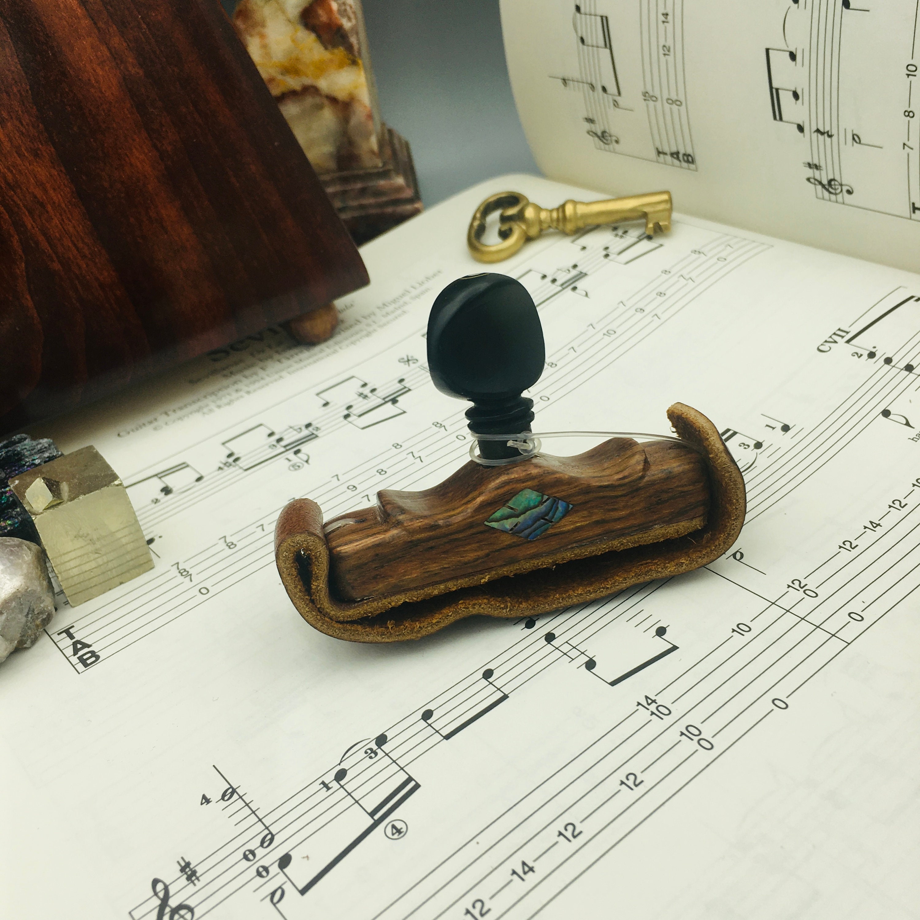 Luxury Exotic Wood Capo for Classical & Flamenco Guitar - Etsy