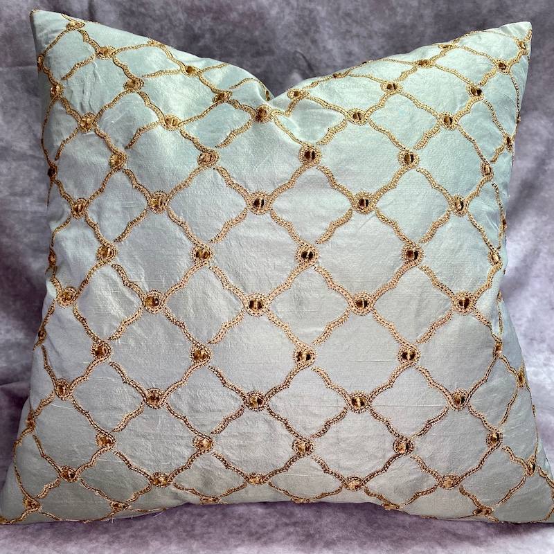 Embroidered Pillows - Etsy