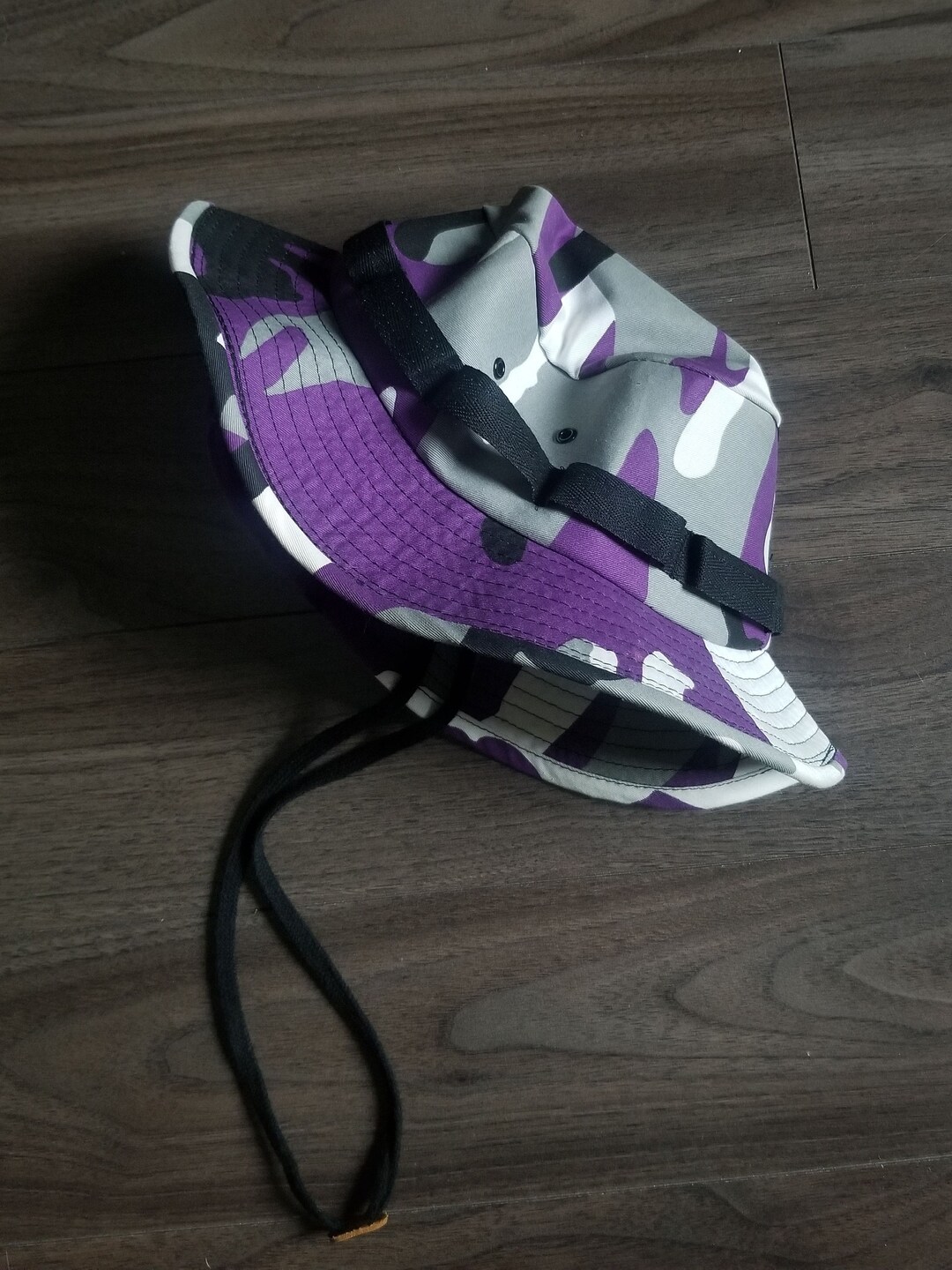 Vintage Purple Camo Bucket - Etsy