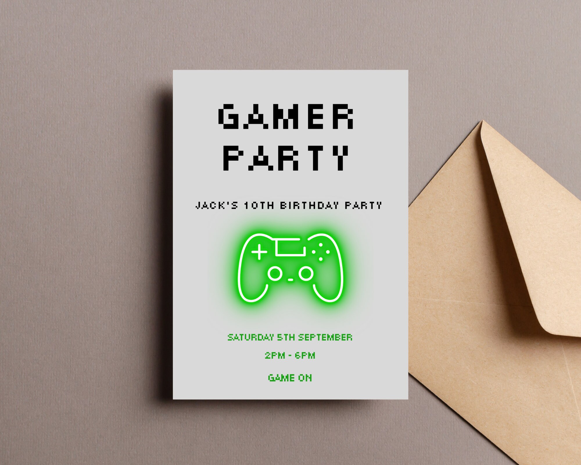 Invitation Editable Template Instant Download, Boys Birthday Party ...