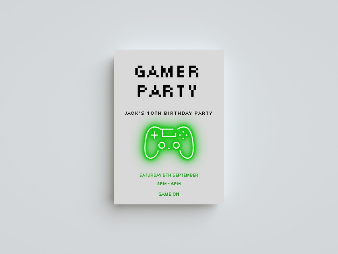 Invitation Editable Template Instant Download, Boys Birthday Party ...