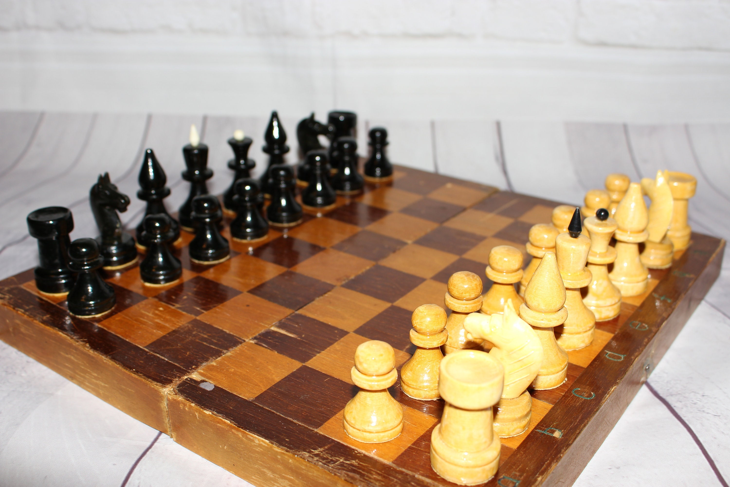 Toys & Games Chess Games & Puzzles Ancient chess Old Soviet chess ...