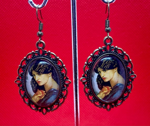 Painting of Proserpine by Dante Gabriel Rosetti Preraphaelite | Etsy