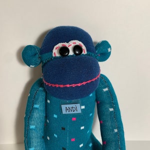 Sock Monkey - “andi” - Etsy