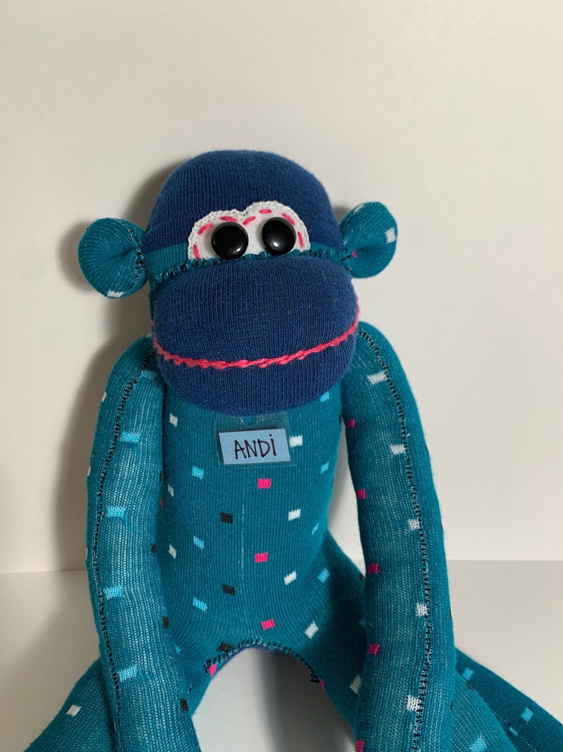 Sock Monkey - “andi” - Etsy