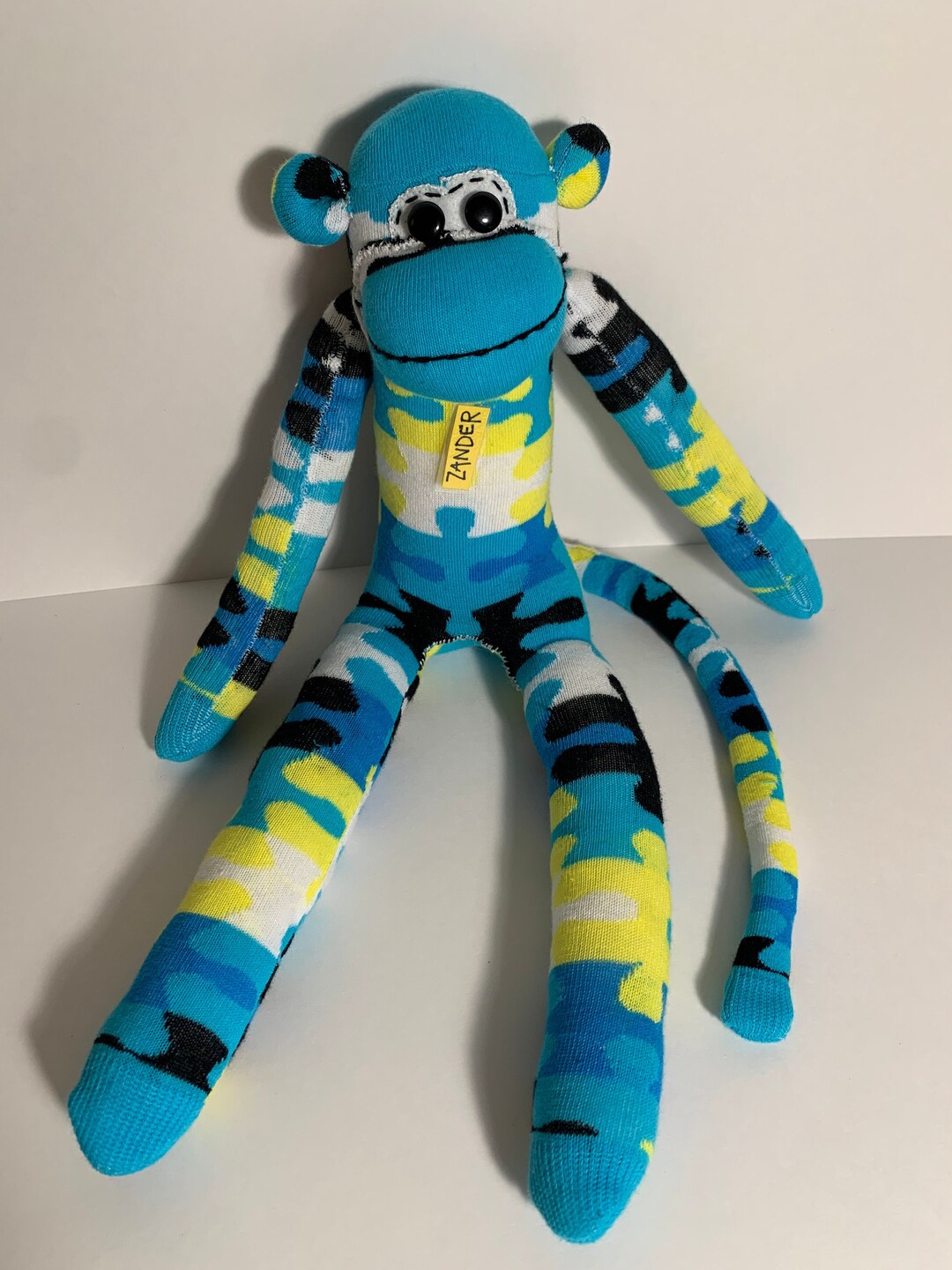 Sock Monkey - "zander" - Etsy