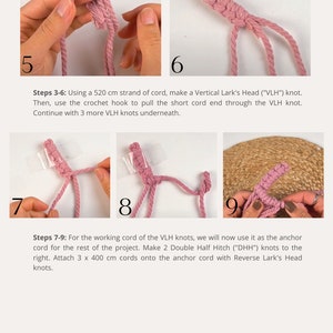 Macrame Pattern Seahorse Sculpture - DIY EBOOK Pattern Macrame Tutorial ...