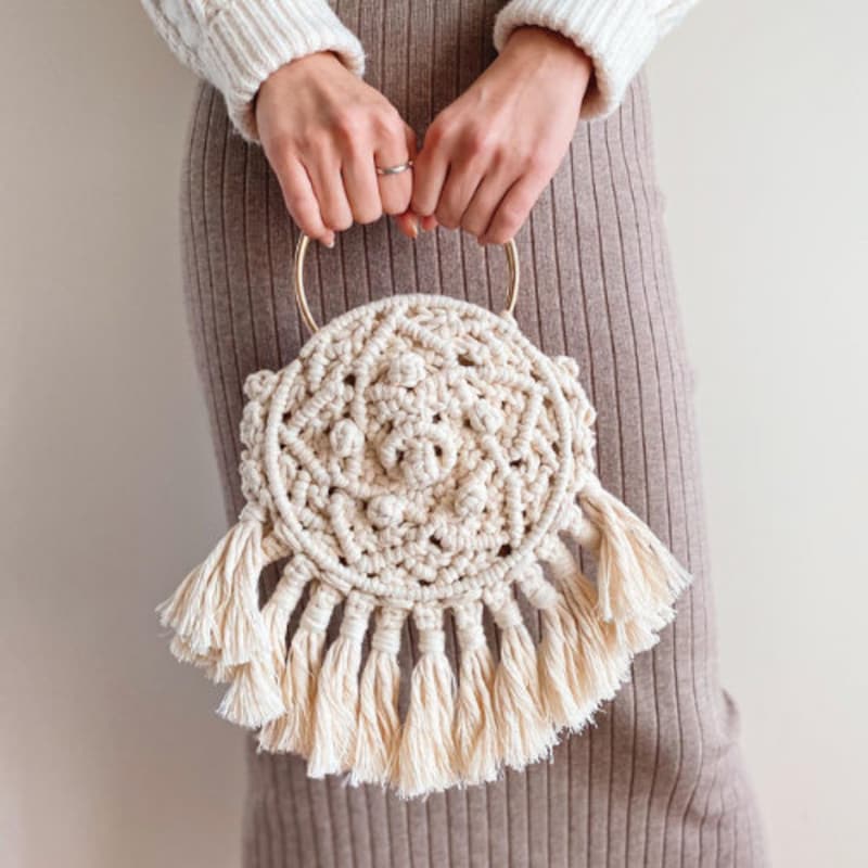 Macrame Bag Pattern - Etsy