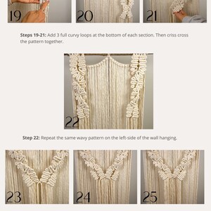 DIY Large Macrame Boho Wall Hanging Pattern EBOOK Macrame Tutorial for ...