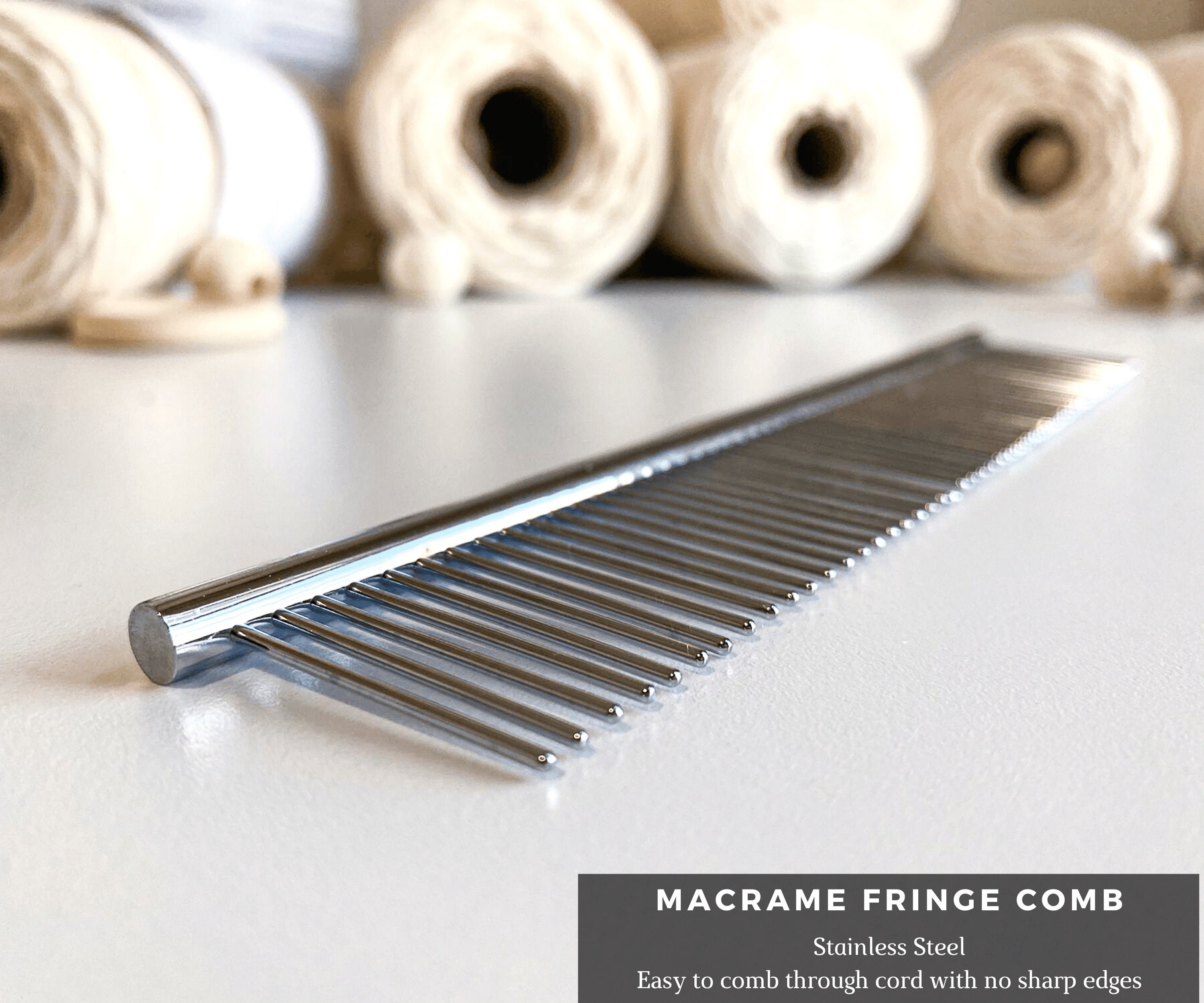 Macrame Fringe Comb Durable Craft Supply for Fiber Knotting - Etsy