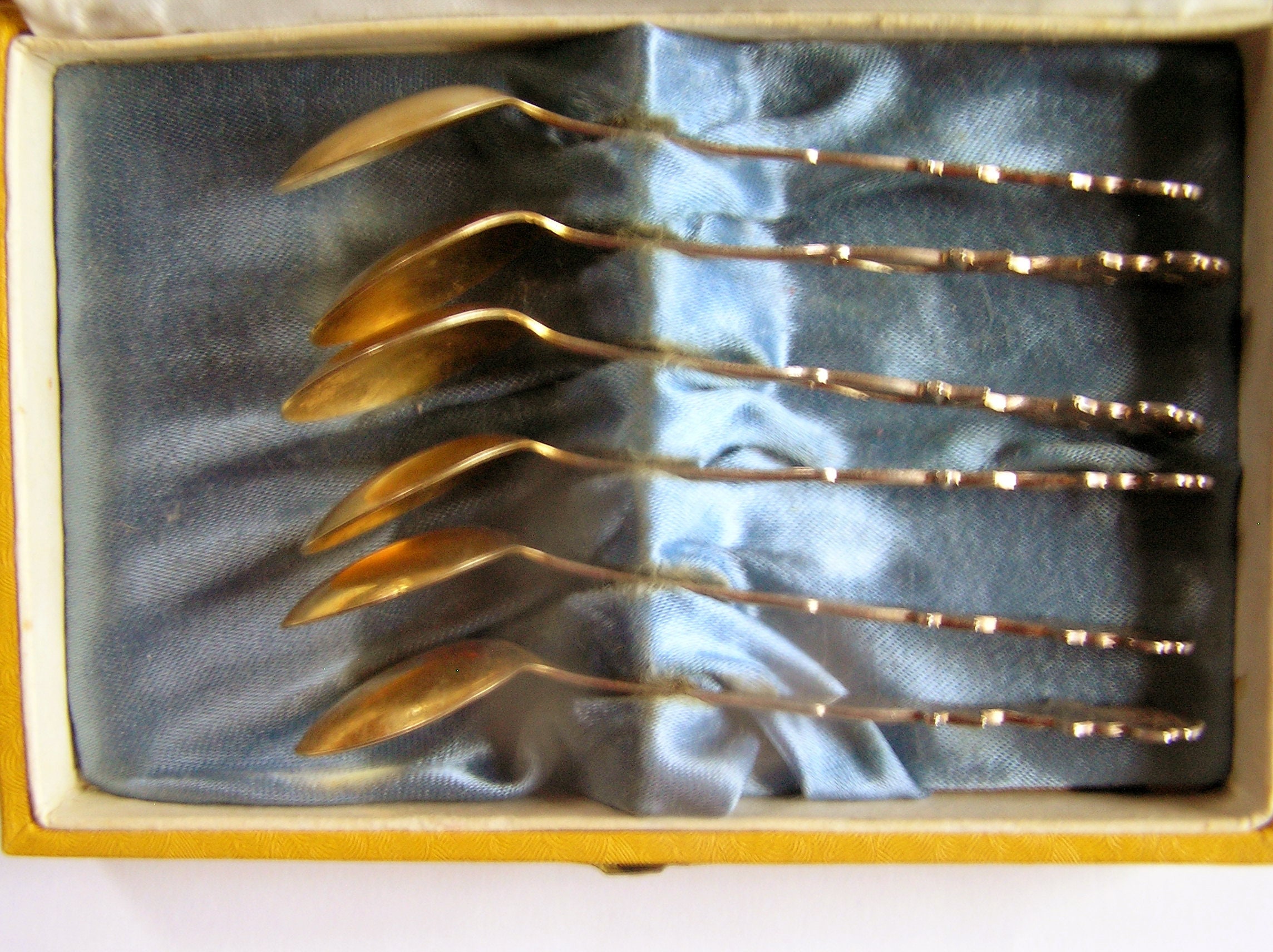 Alpaca Silver Teaspoons Vintage Espresso Spoons Cake Spoons Retro ...