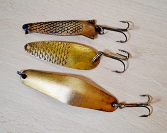 Copper Fishing Lures - Etsy