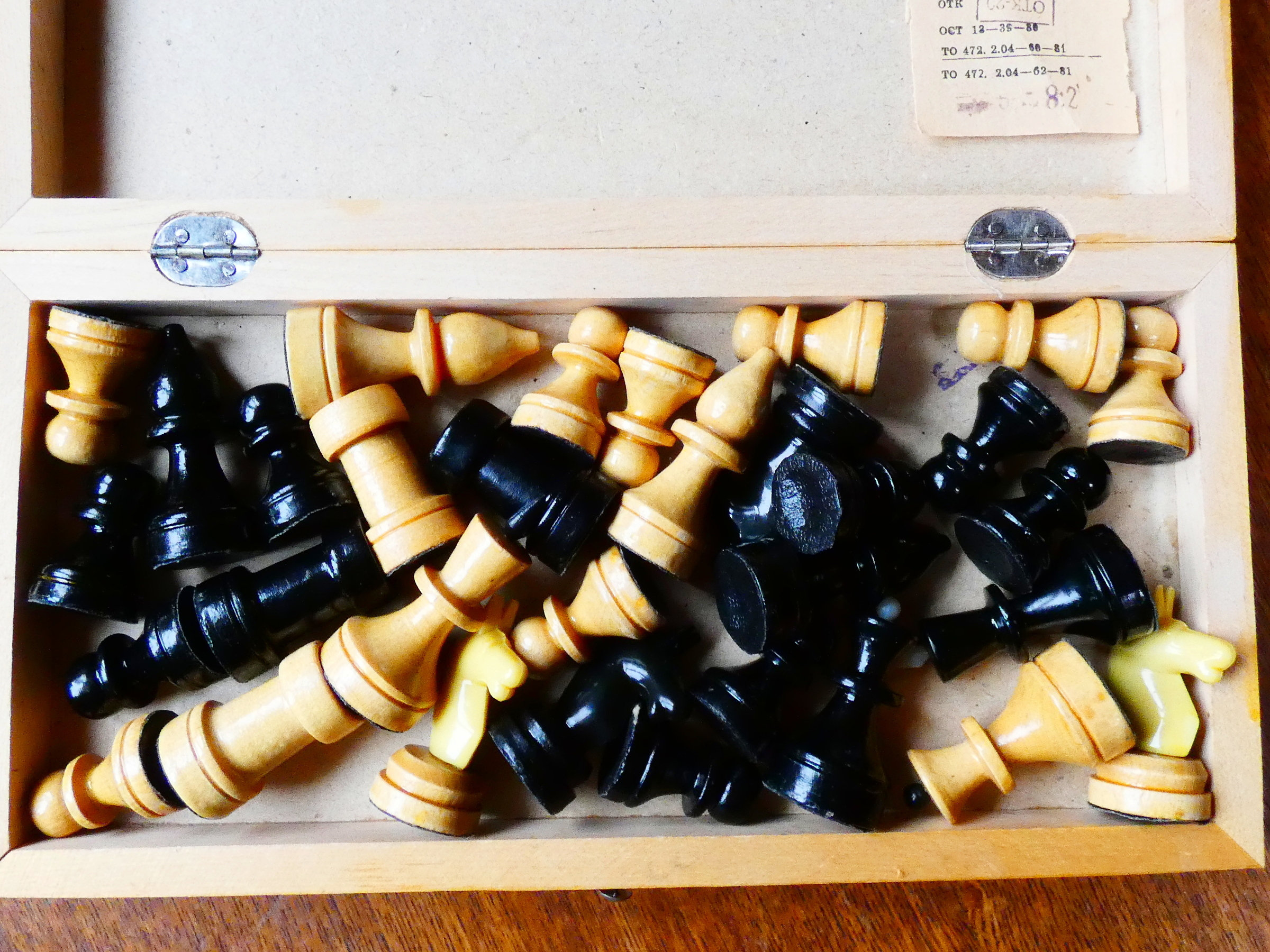 Soviet Vintage Chess Set Russian Chess Full Set Wooden Chess | Etsy