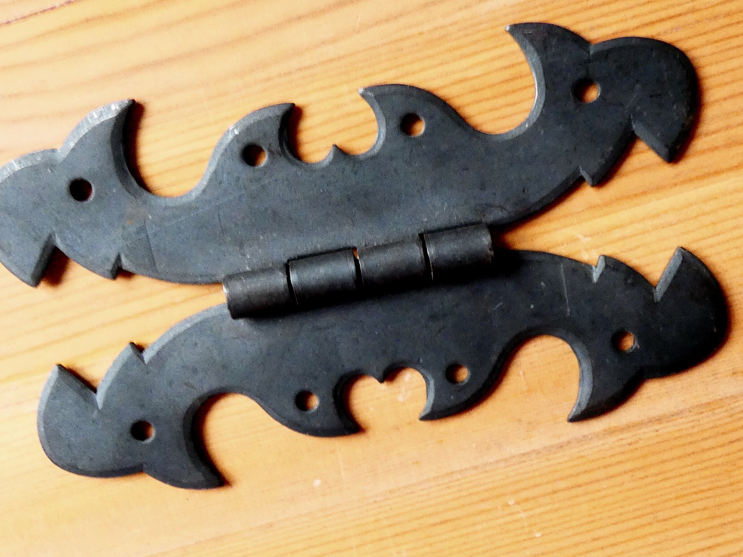 Vintage Door/window Hinges Set of 2 Iron Door Hinges Rustic | Etsy