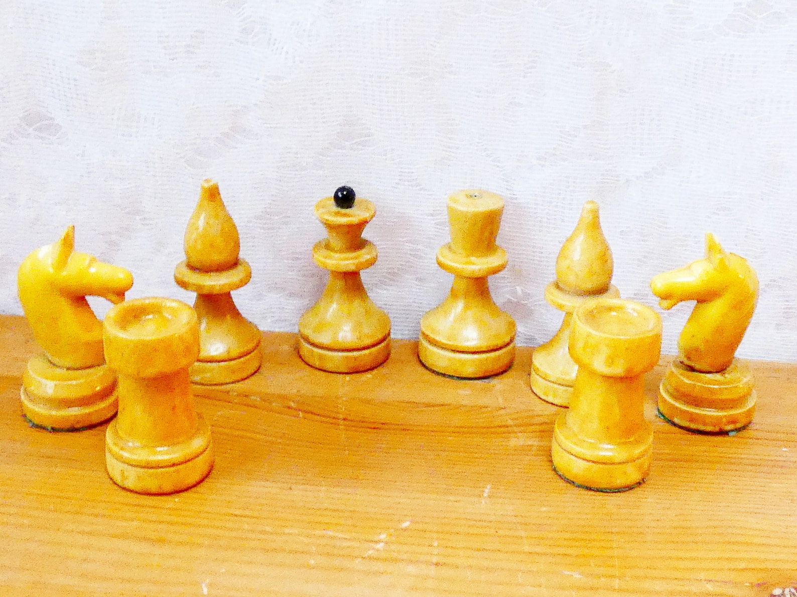 Soviet Vintage Wooden Chess Set Russian Chess Full Set Chess | Etsy