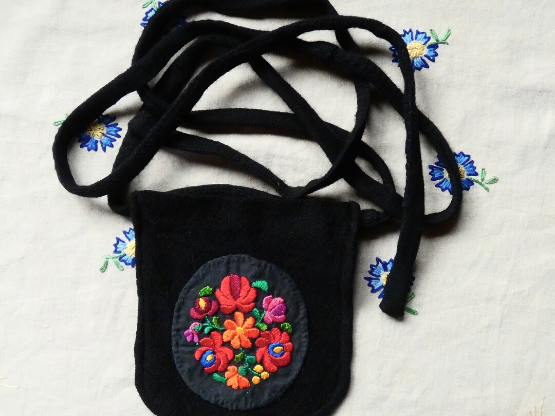 Estonian Belt Pouch National Costume Handmade Small Textile Pouch ...