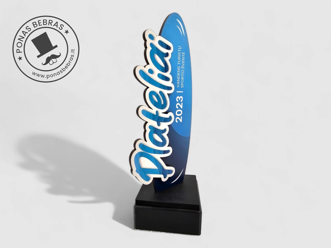Catch the Wave Surfboard Award - Personalized Trophy for Top Surfers - Etsy