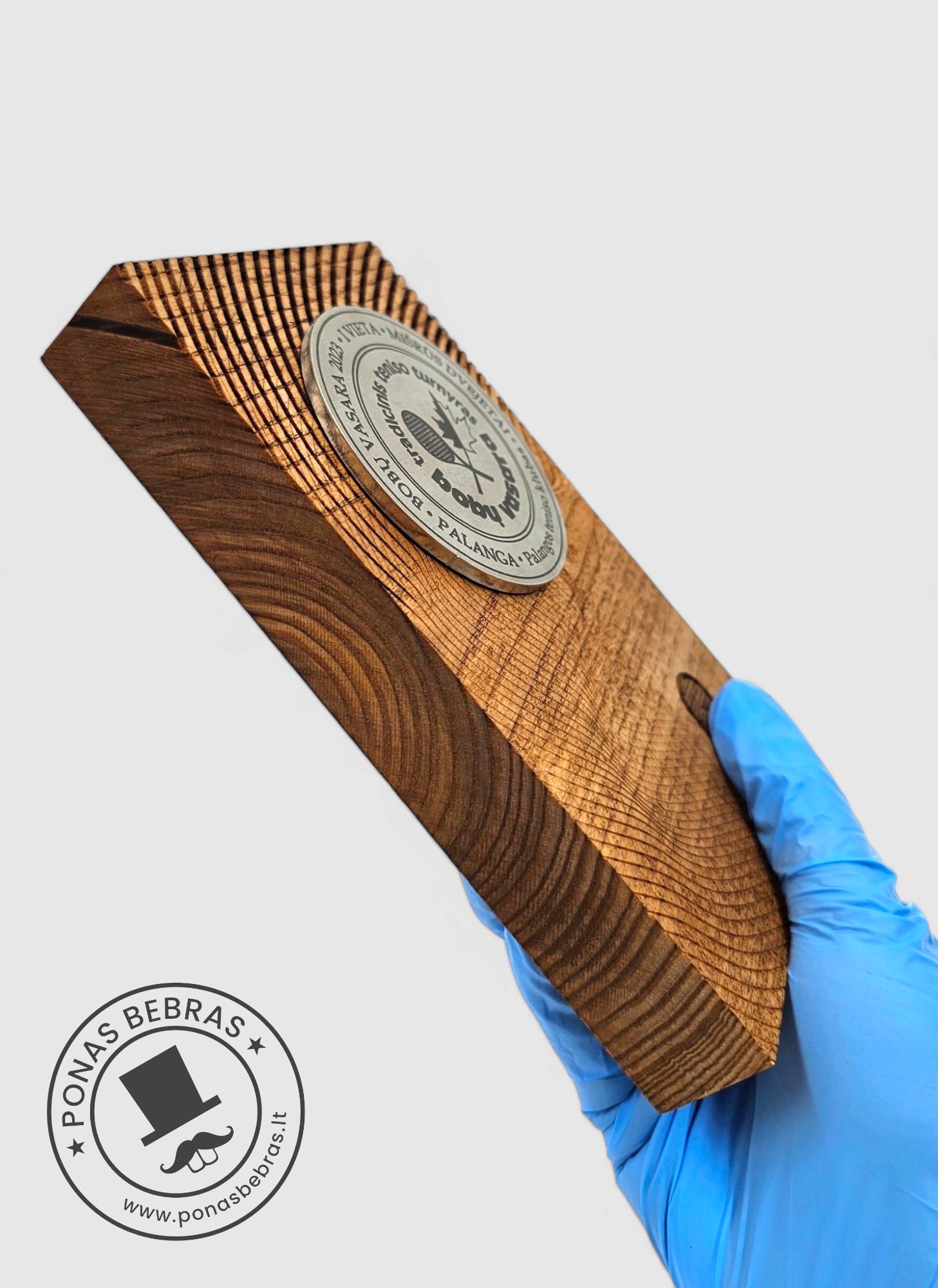 Elegant Wooden Award With Custom Engraving - Natural, Stylish ...