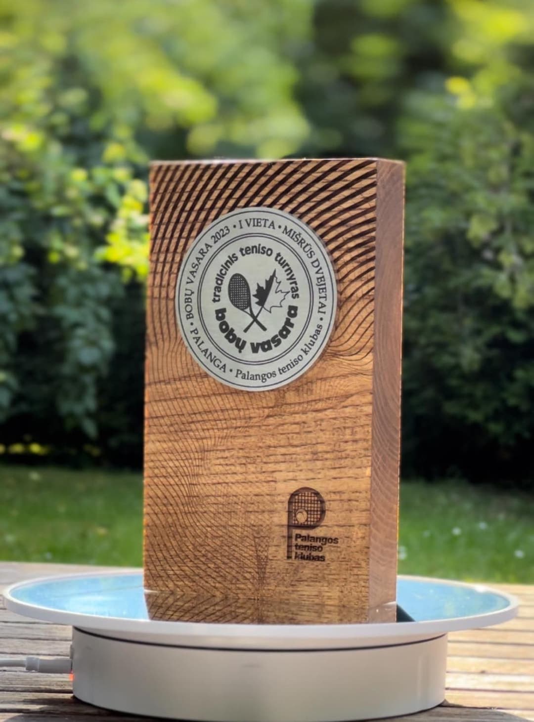 Elegant Wooden Award With Custom Engraving Natural, Stylish ...