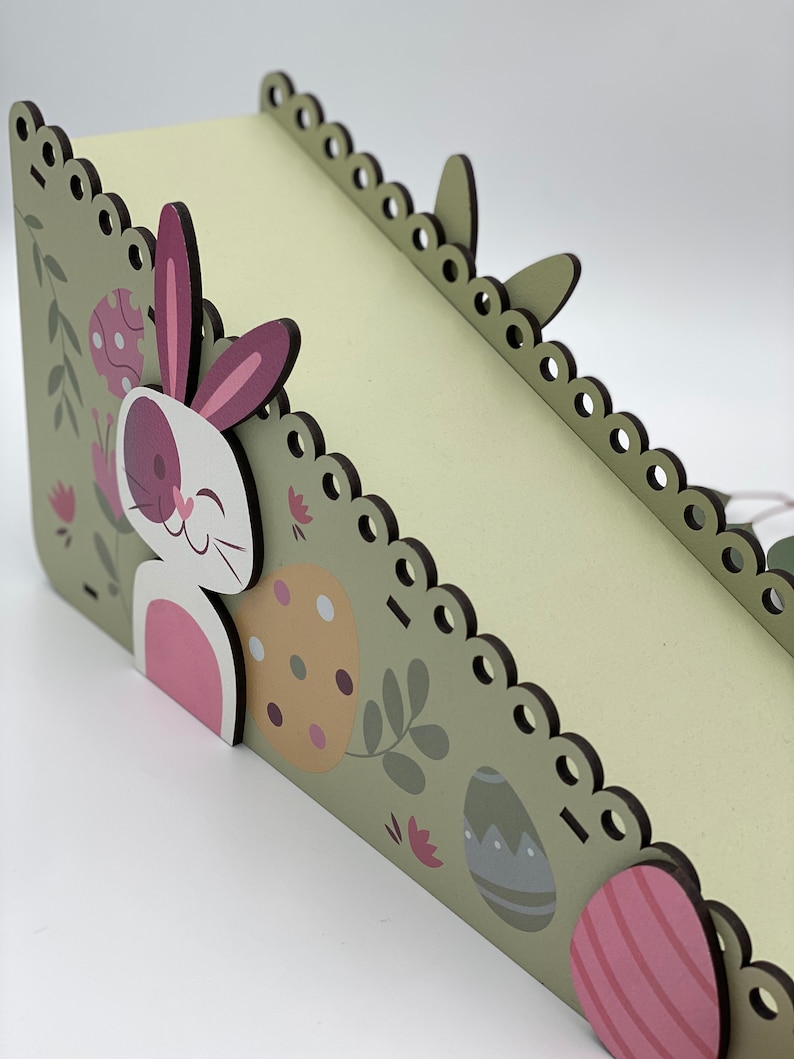 Egg Rolling Tray Wooden Ramp Easter Eggs Tray Easter Game - Etsy