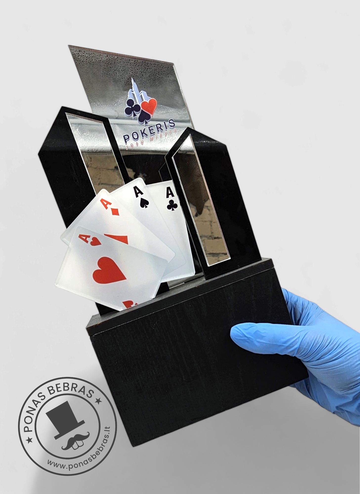 Black Oak Trophy for Winners - Unique Design for Poker & Sports Events ...