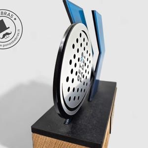 Personalized Paddle Tennis or Pickleball Trophy With Unique UV Print ...