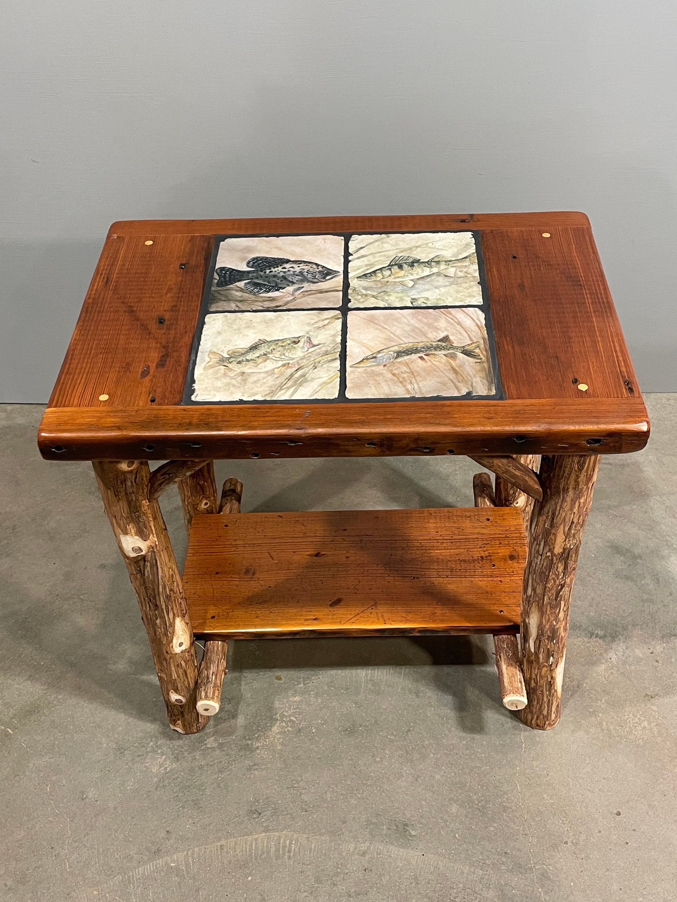 Log Cabin End Tables