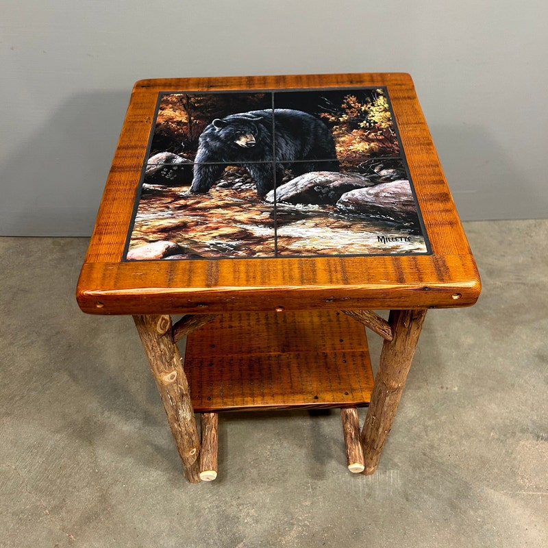 Rustic End Tables - Etsy