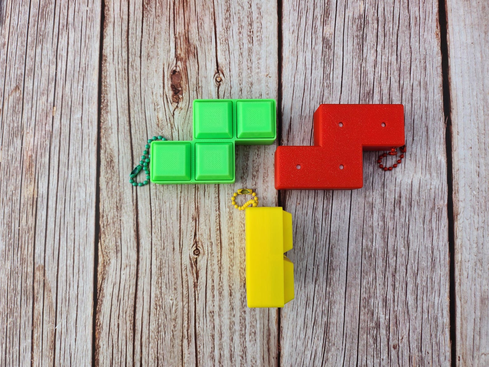 Tetris Inspired Clicker: 3d-printed Mechanical Keyboard Fidget, Retro ...